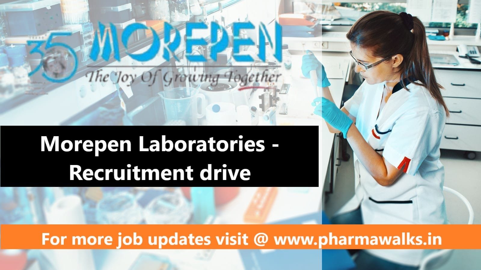 Morepen Laboratories - Walk-in for Production, QA, QC & B.Sc., M.Sc ...