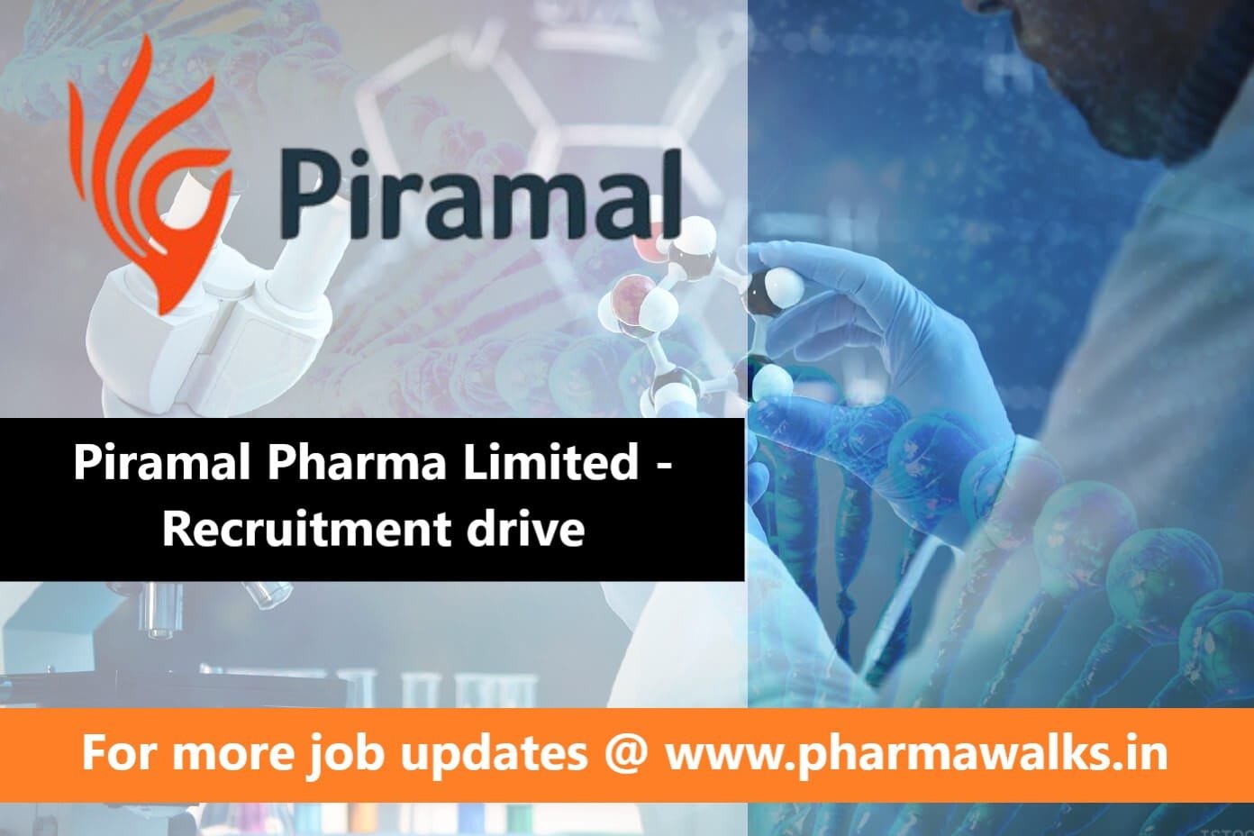 Piramal Pharma Ltd - Walk-in for Freshers on 2nd March 2025 - Pharma Walks